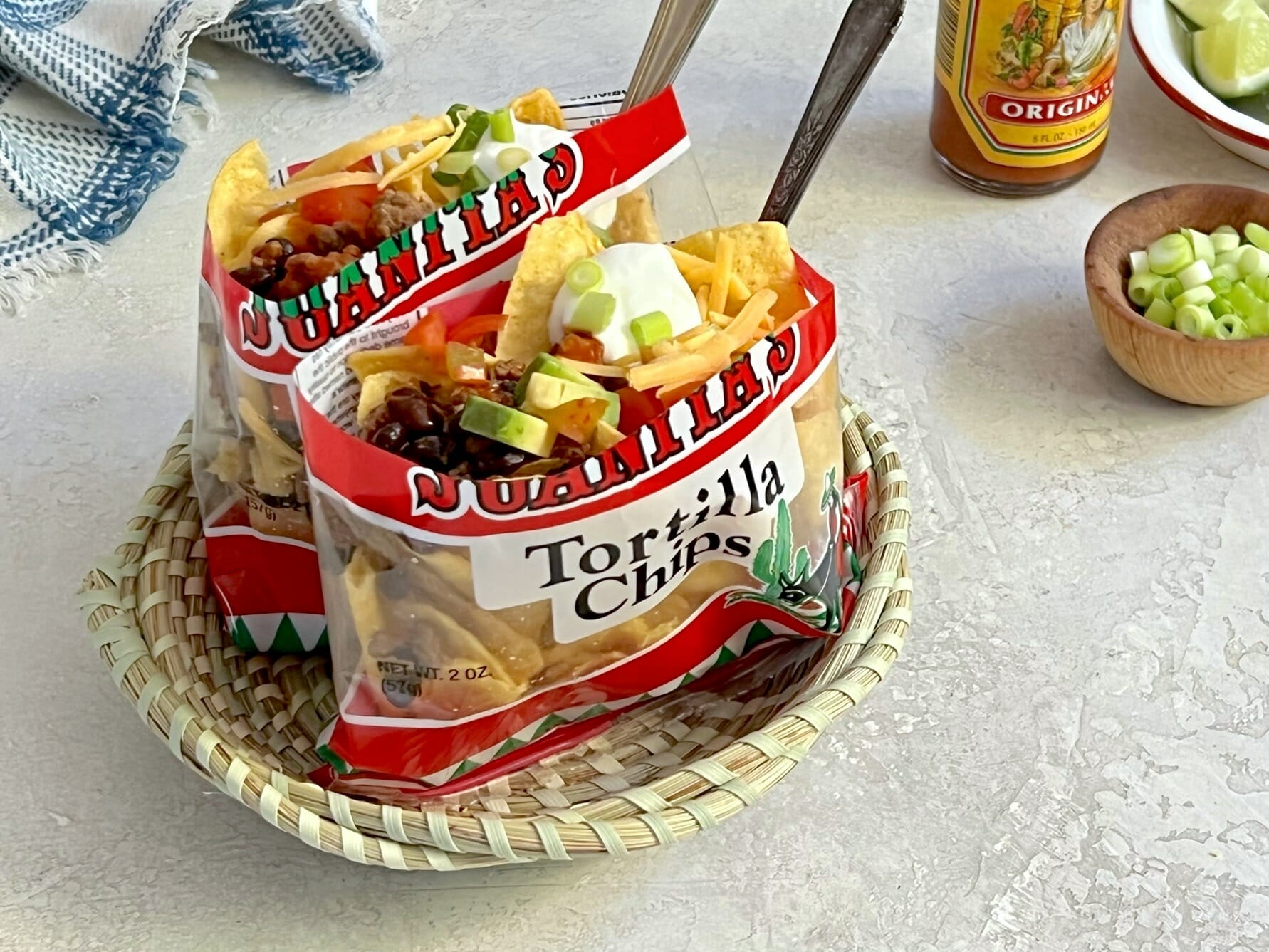 Walking Tacos, My Way - Mom's Kitchen Handbook