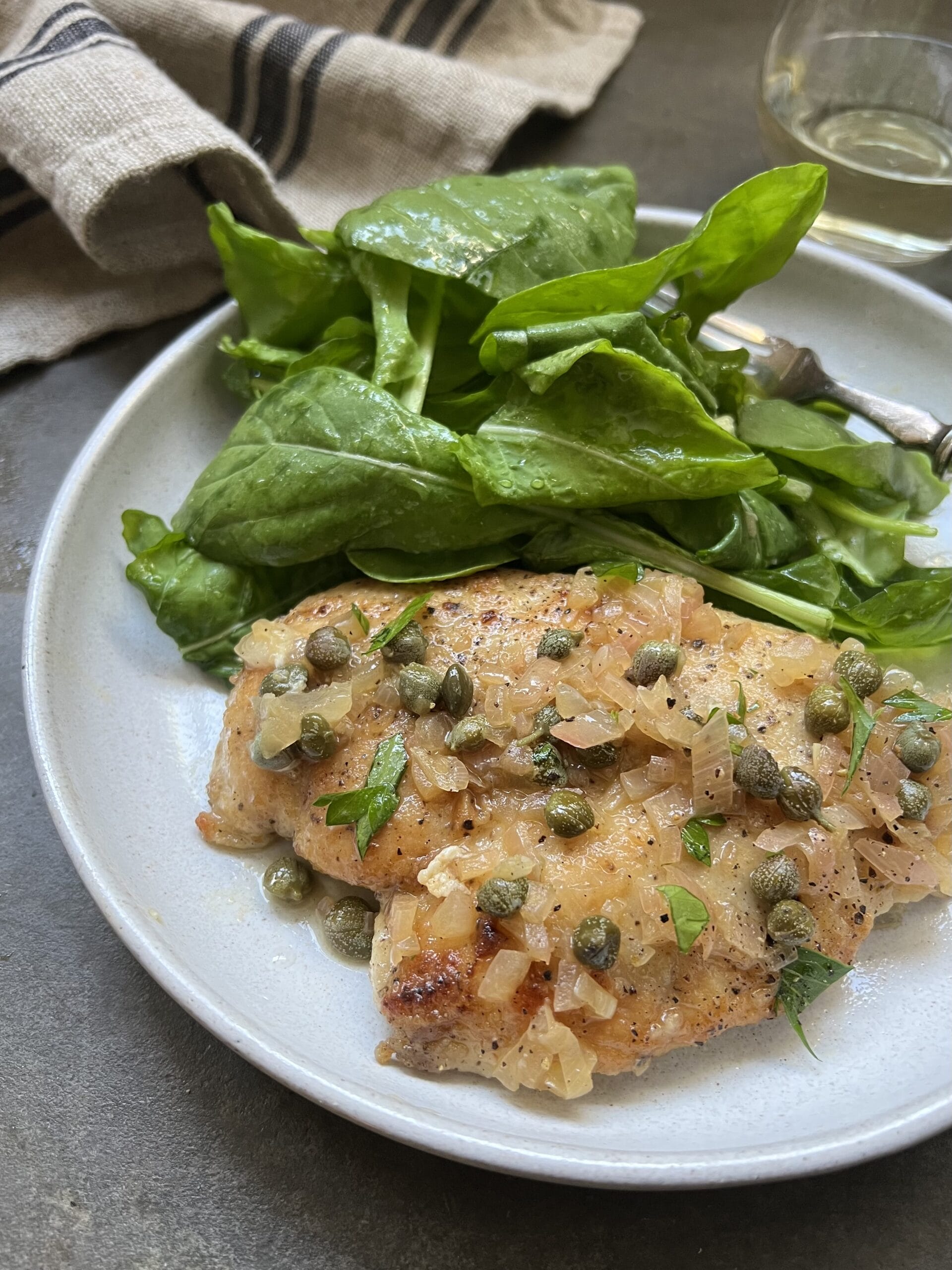 easy chicken paillard