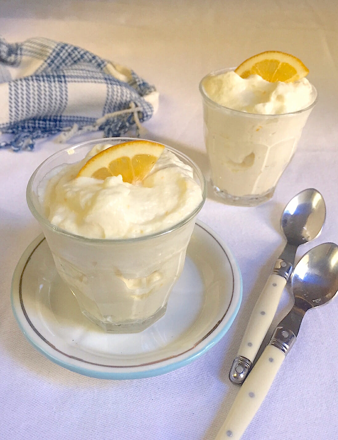 Lemon Mousse With Store-Bought Lemon Curd (200 Calories a Serving!)