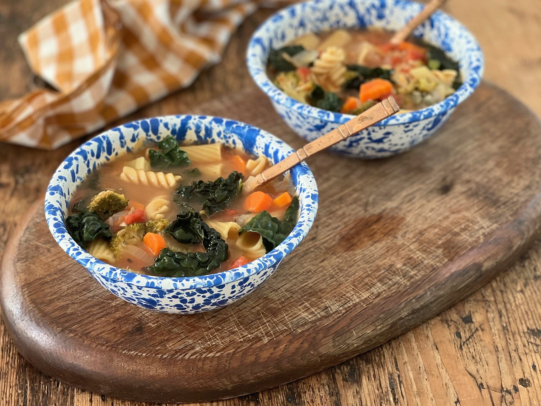 Zero Waste Minestrone Soup